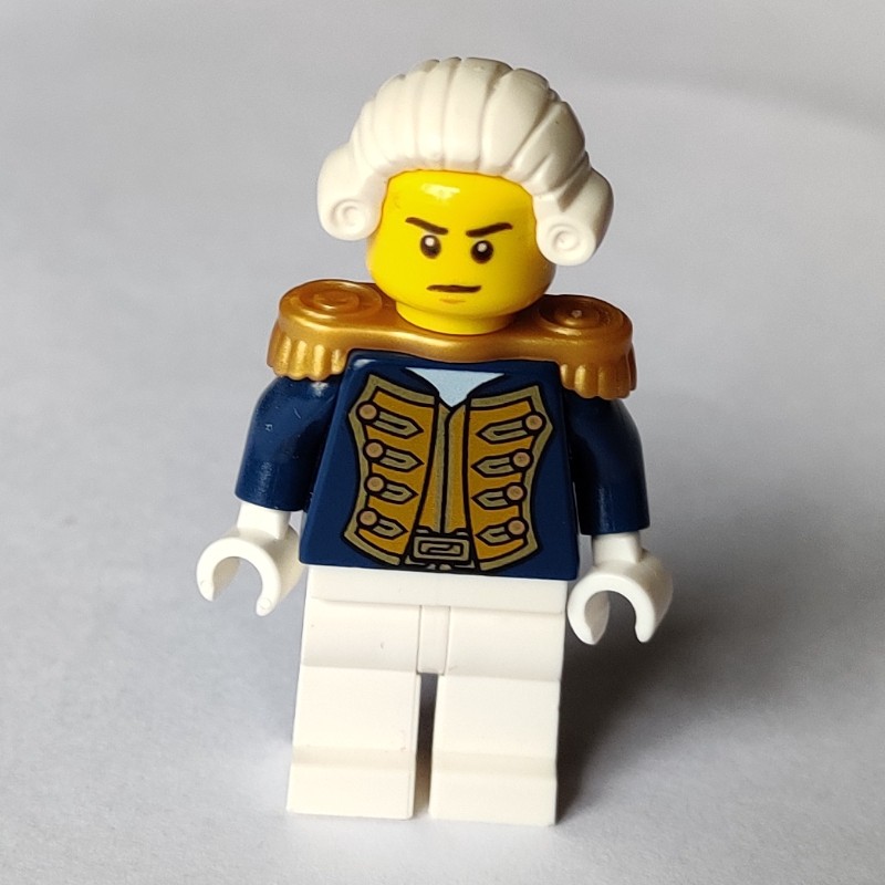 LEGO Set fig-004711 Soldier (Bluecoat) - Admiral | Rebrickable - Build ...