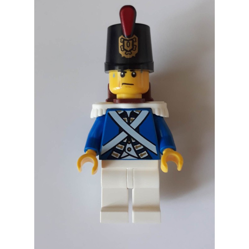 LEGO Set fig-004713 Soldier (Bluecoat) - Sweating, Hat | Rebrickable ...