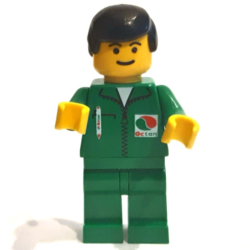 LEGO Set fig-004793 Octan - Green Torso, Green Legs (1996 Train > 9V ...
