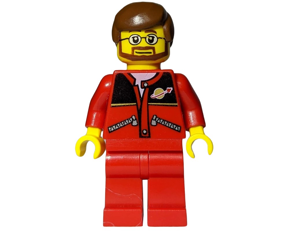 LEGO Set fig-004815 Man - Red Jacket, Red Legs | Rebrickable - Build ...