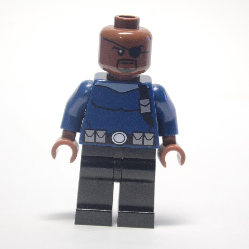 LEGO Set fig-004898 Nick Fury | Rebrickable - Build with LEGO