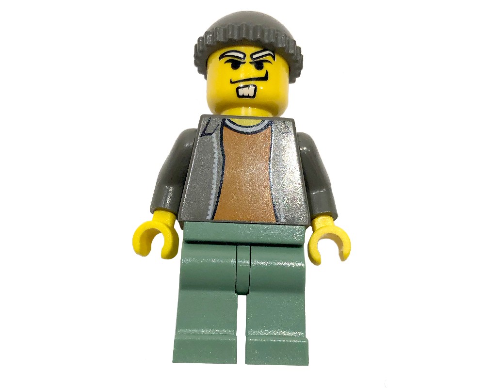 LEGO Set fig-004928 Criminal with Sand Green Legs | Rebrickable - Build ...