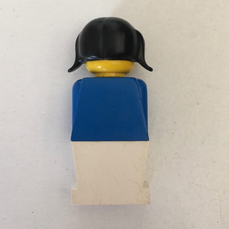 LEGO Set fig-004967 LEGOLAND Female Blue Torso, White Legs (1975 Train ...