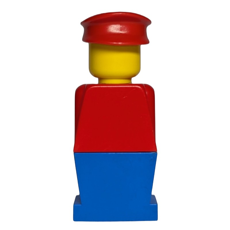 LEGO Set fig-004968 LEGOLAND Red Torso, Blue Legs, Red Hat ...