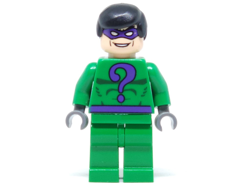 LEGO Set fig-004987 The Riddler with Black Hair | Rebrickable - Build ...