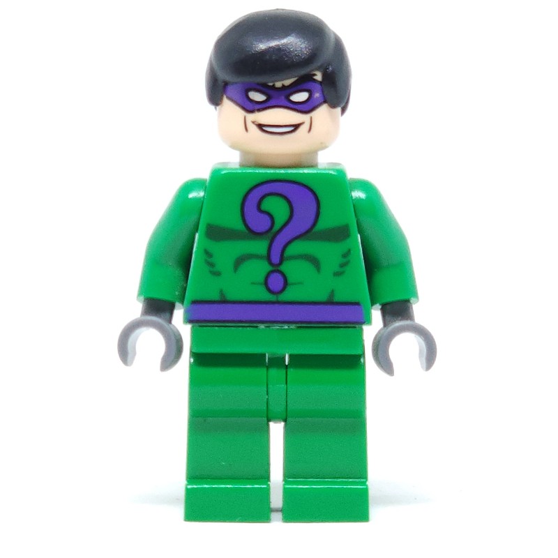 LEGO Set fig-004987 The Riddler with Black Hair | Rebrickable - Build ...
