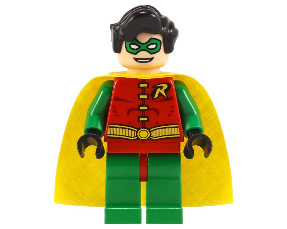 LEGO Set fig-004997 Robin with Green Eyemask and Plain Green Legs with ...