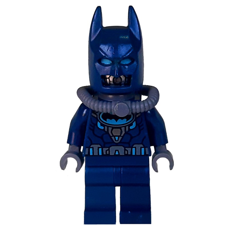 LEGO Set fig-005016 Batman, Dark Blue Suit, Dark Blue Cowl, Diving Suit ...