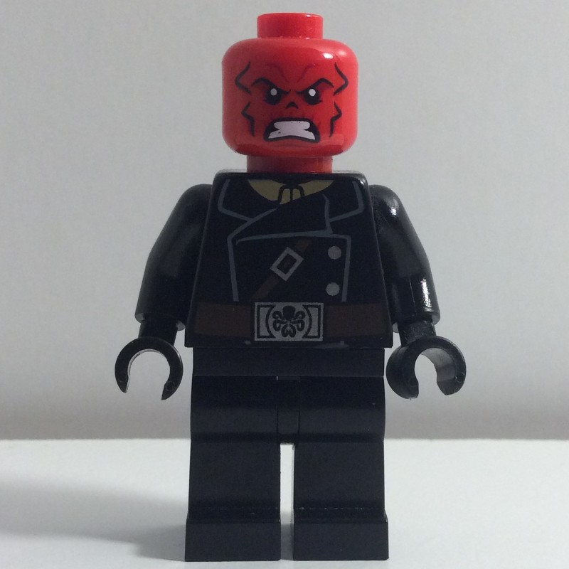 LEGO Set fig-005042 Red Skull | Rebrickable - Build with LEGO