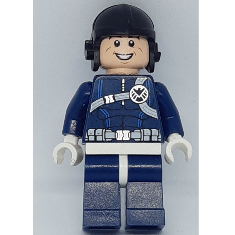 LEGO Set fig-005075 SHIELD Agent | Rebrickable - Build with LEGO