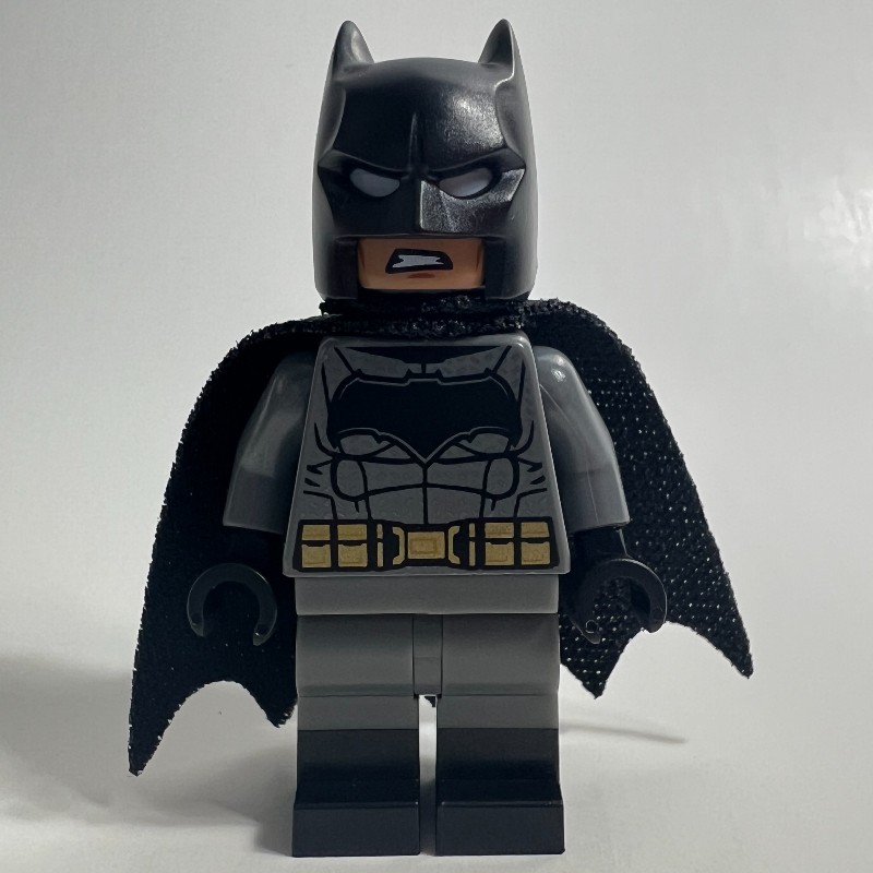 LEGO Set fig-005232 Batman, Dark Bluish Gray Suit, Black Cape and Cowl ...