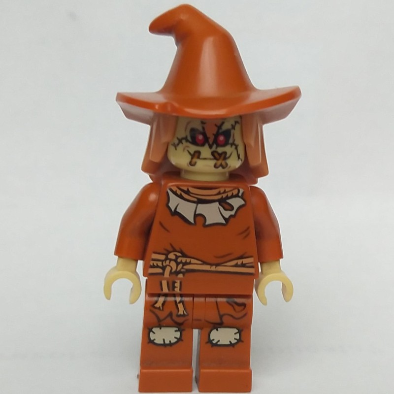 LEGO Set fig-005280 Scarecrow in Dark Orange Outfit | Rebrickable ...