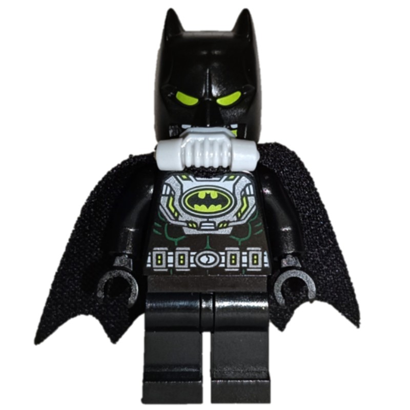 LEGO Set fig-005281 Batman, Black Suit, Black Cape and Cowl, Breathing ...