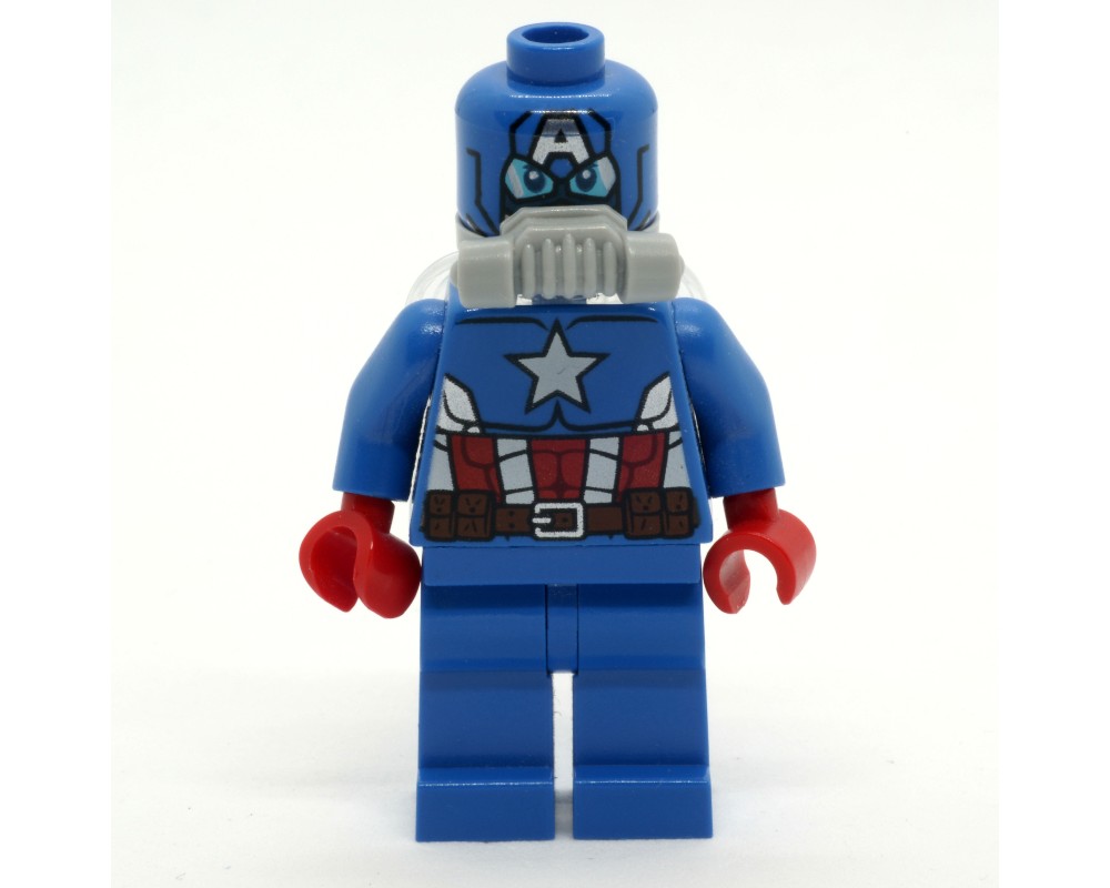 LEGO Set fig-005312 Captain America in Space Suit with Printed Mask ...