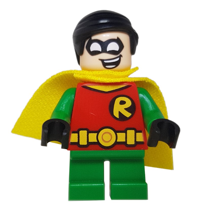 LEGO Set fig-005376 Robin with Short Legs (2016 Super Heroes DC ...