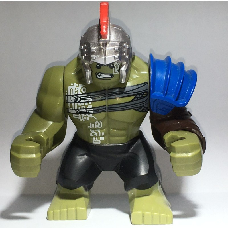 LEGO Set fig-005395 Hulk (Big Fig), Helmet, Armor, Black Pants ...