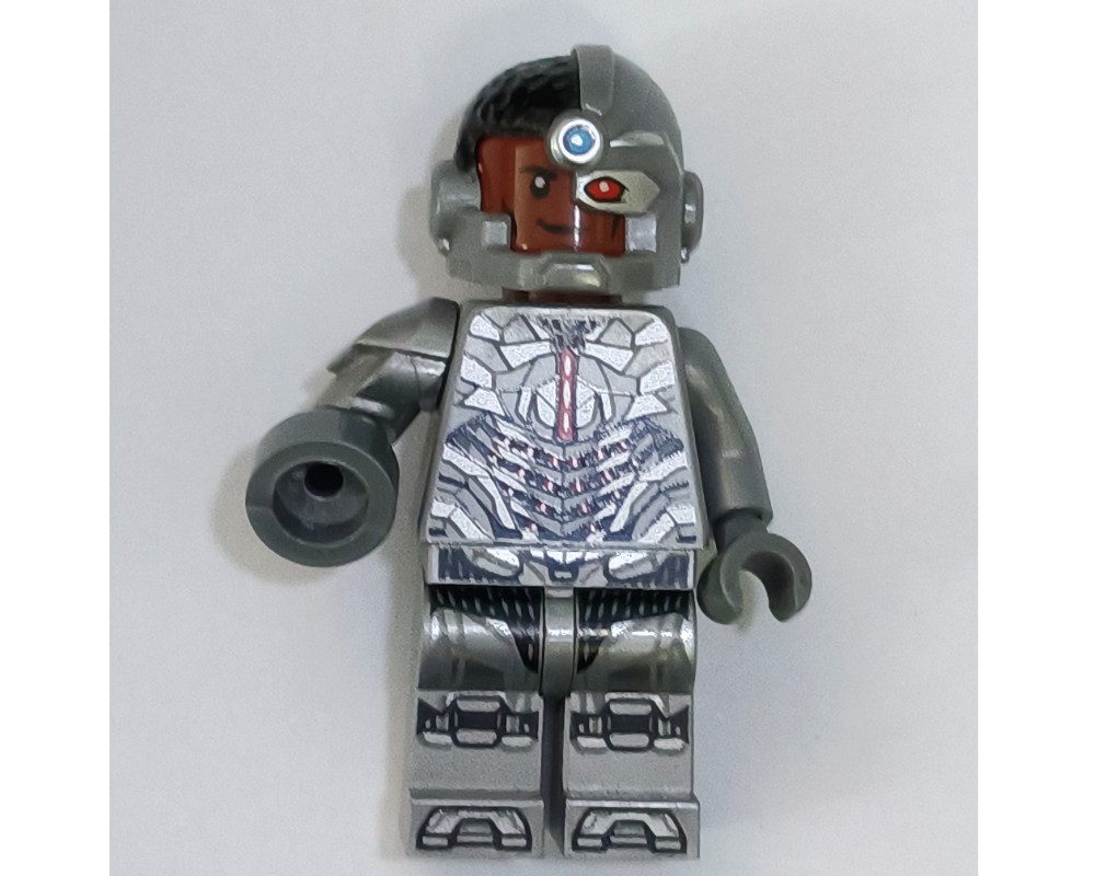 LEGO Set fig-005400 Cyborg with Blaster Arm (DCEU) | Rebrickable ...