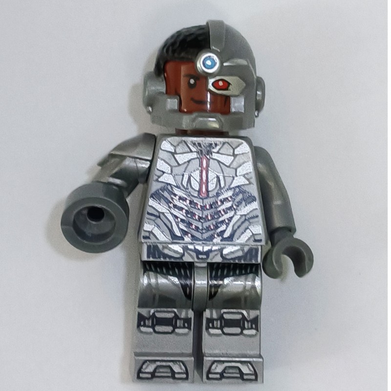LEGO Set fig-005400 Cyborg with Blaster Arm (DCEU) | Rebrickable ...