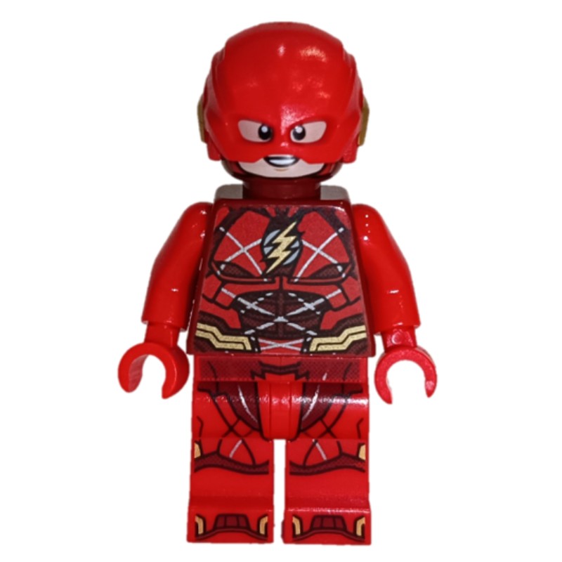 LEGO Set fig-005402 The Flash in Dark Red Outfit (DCEU) | Rebrickable ...