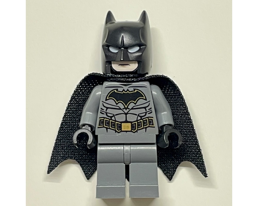 LEGO Set fig-005477 Batman, Dark Bluish Gray Suit, Black Cape and Cowl ...