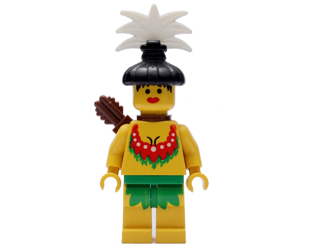 LEGO Set fig-005500 Islander - Female Archer | Rebrickable - Build with ...