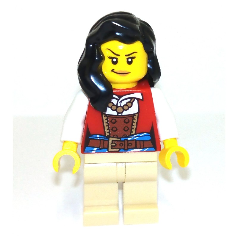 LEGO Set fig-005506 Lady Anchor | Rebrickable - Build with LEGO