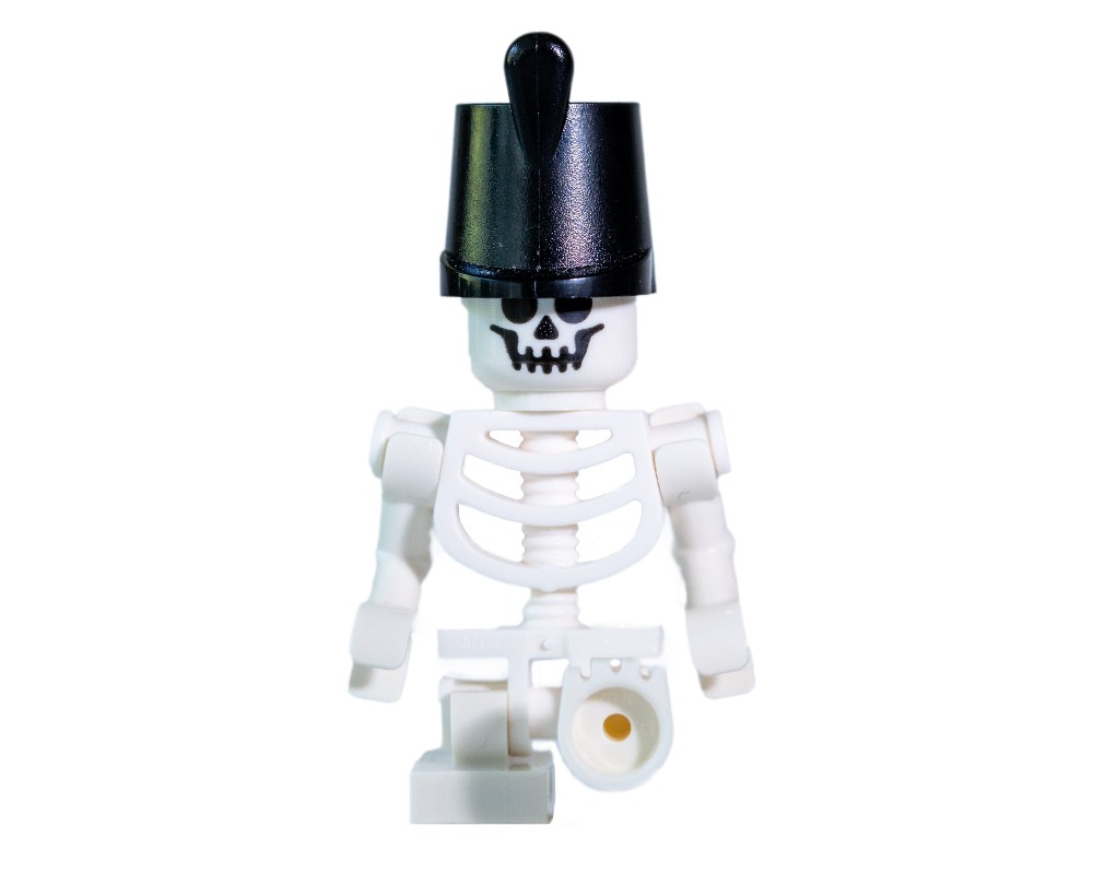 LEGO Set fig-005511 Skeleton, Standard Face, Missing 1 Leg, Imperial ...