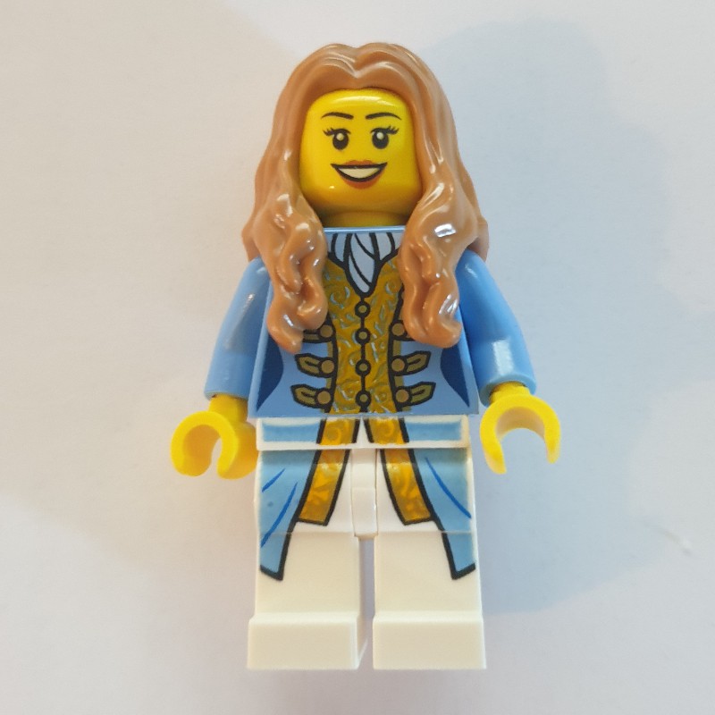 LEGO Set fig-005519 Maiden - Medium Nougat Hair | Rebrickable - Build ...