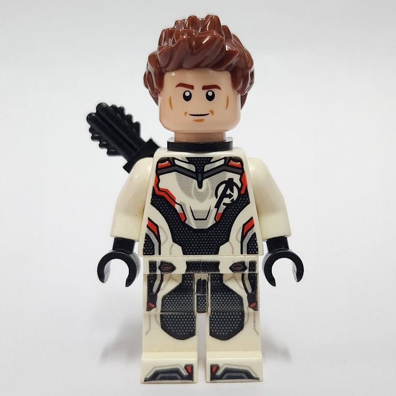 LEGO Set fig-005587 Hawkeye, White Advanced Tech (Quantum) Suit and ...