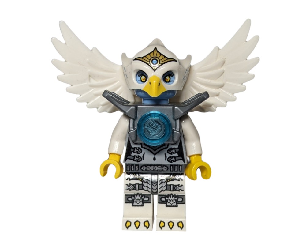 LEGO Set fig-005666 Eris in Silver Outfit with Flat Silver Shoulder ...