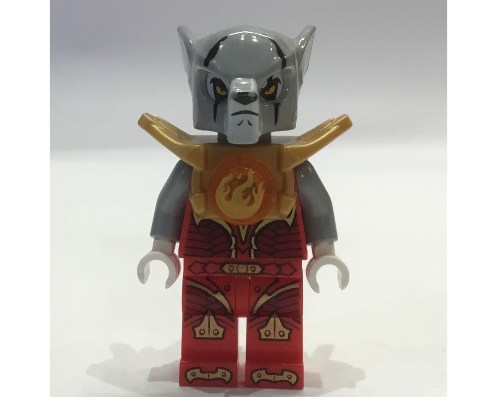 LEGO Set fig-005681 Worriz with Shoulder Armor with Fire Chi ...
