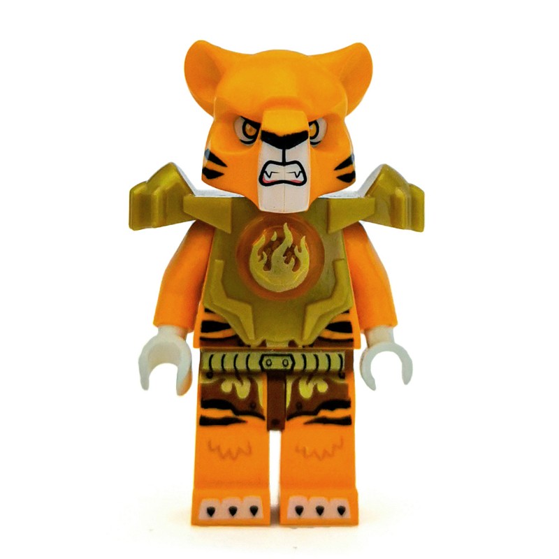 LEGO Set fig-005683 Tormak in Orange Outfit (2014 Legends of Chima ...