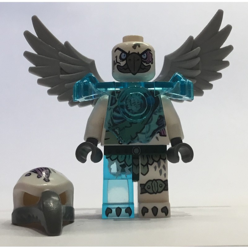 LEGO Set fig-005688 Voom Voom with Trans-Light Blue Shoulder Armor ...
