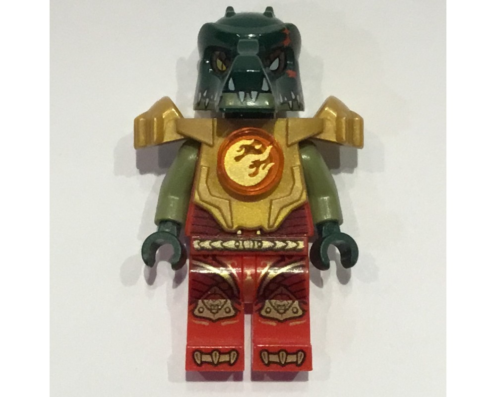 LEGO Set fig-005693 Cragger with Shoulder Armor and Fire Chi ...