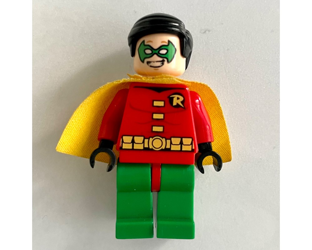 LEGO Set fig-005746 Robin with Very Short Cape (3626cpr1764 Head ...