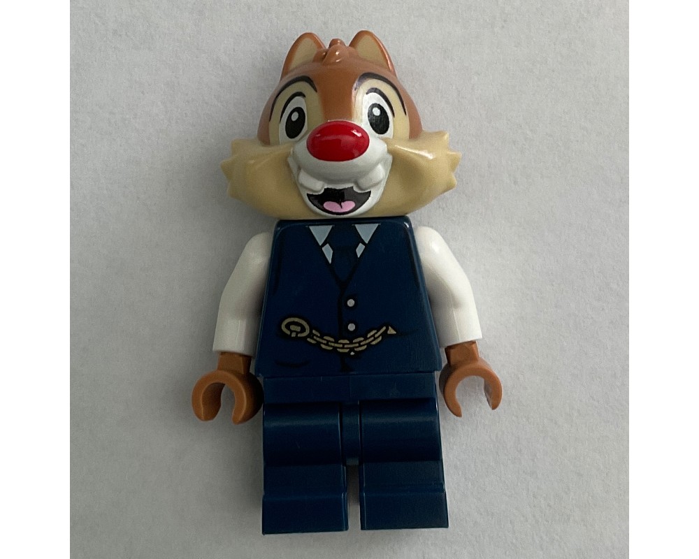 LEGO Set fig-005750 Dale in Dark Blue Vest with Pocket Watch Chain ...