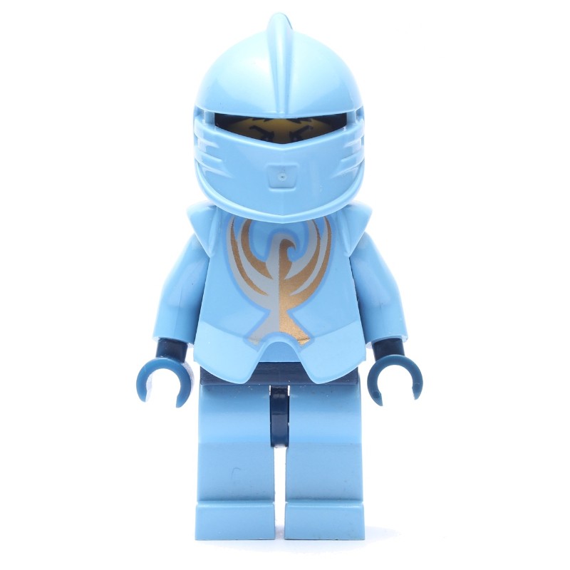 LEGO Set fig-005776 Jayko with Plain Medium Blue Torso, Gold Pattern ...