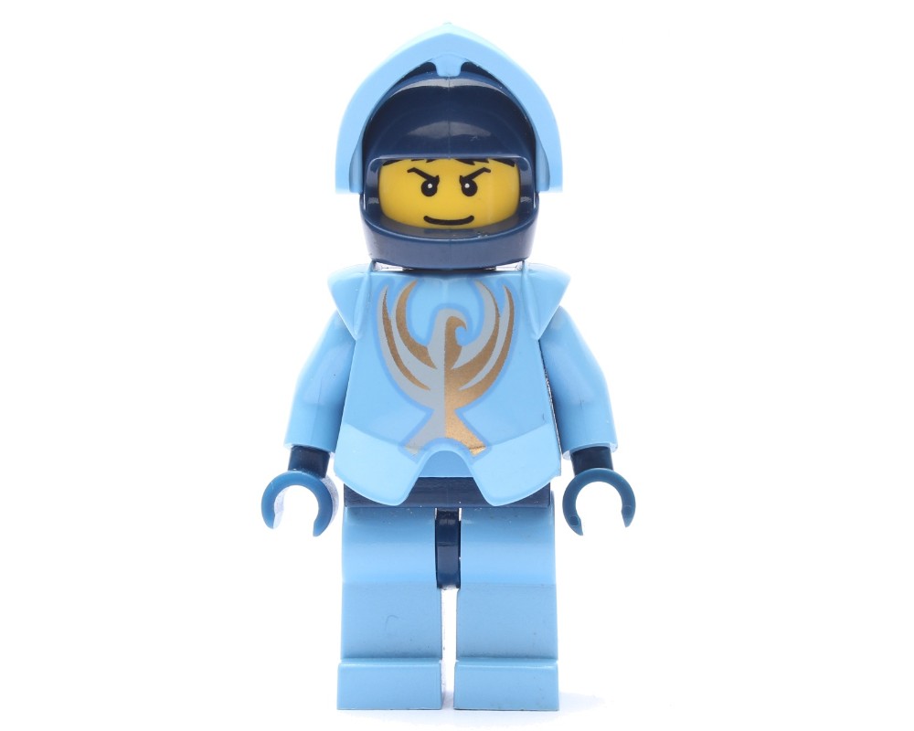 LEGO Set fig-005776 Jayko with Plain Medium Blue Torso, Gold Pattern ...