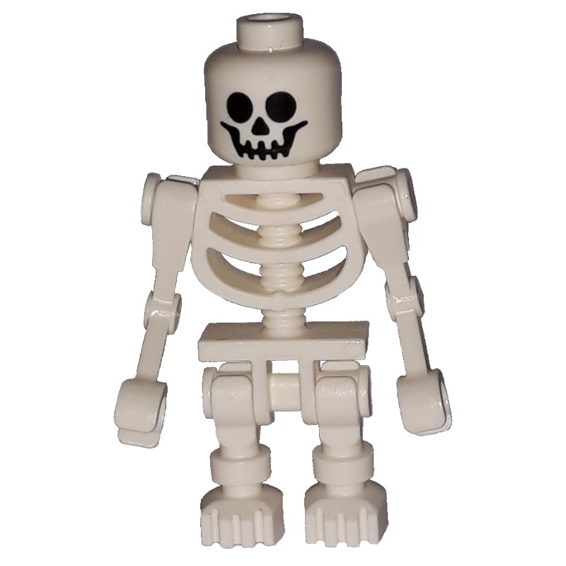 LEGO Set fig-005810 Skeleton, Standard Face, Bent Mechanical Arms ...