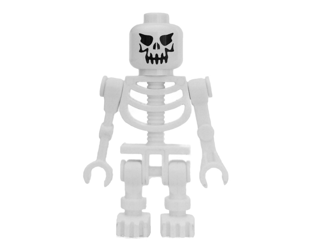 LEGO Set fig-005846 Skeleton, Evil Face, Straight Mechanical Arms ...