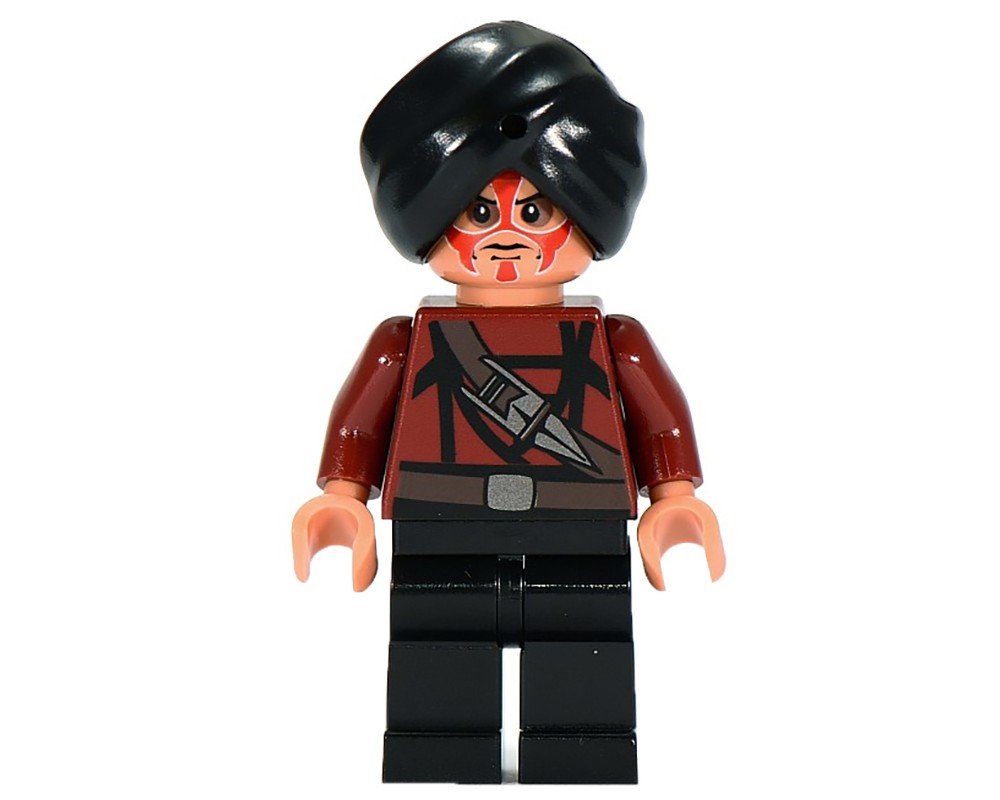 LEGO Set fig-005852 Temple Guard with Dark Red Shirt | Rebrickable ...