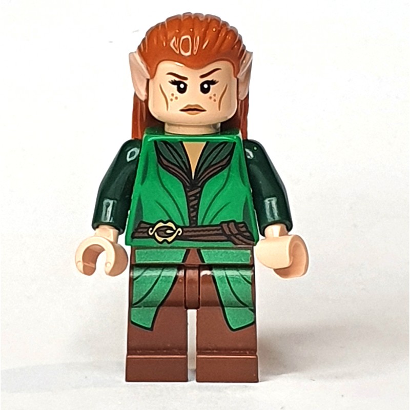 LEGO Set fig-005902 Tauriel - Green/Reddish Brown | Rebrickable - Build ...