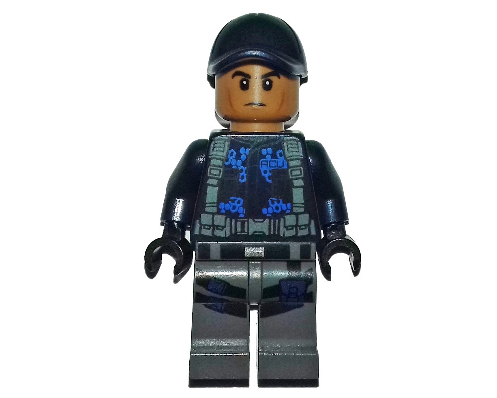 LEGO Set fig-005991 ACU Trooper in Dark Blue Cap | Rebrickable - Build ...