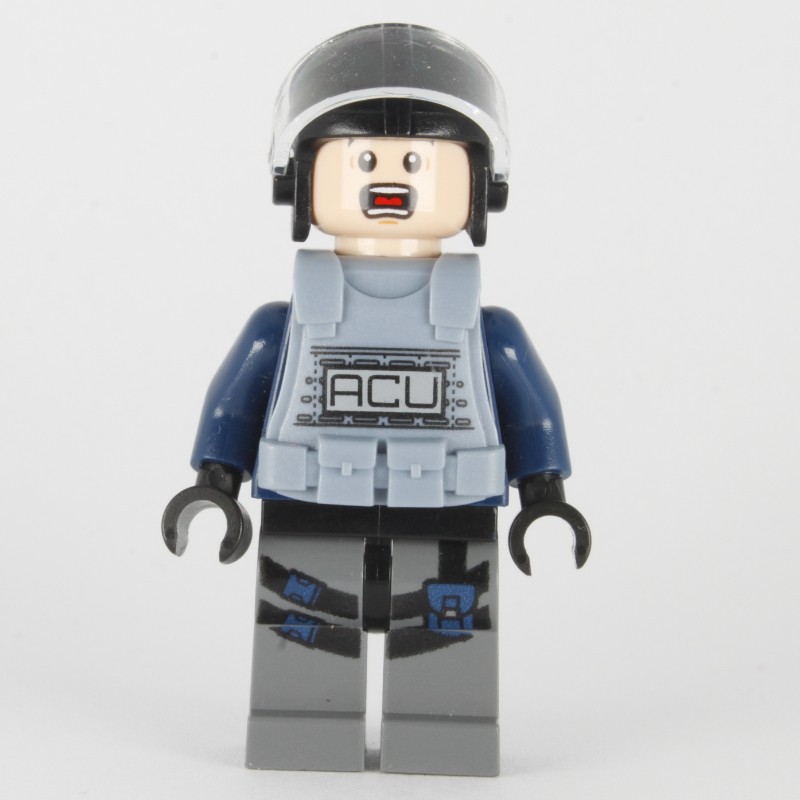 LEGO Set fig-005993 ACU Trooper with Sand Blue Armor, Scared ...