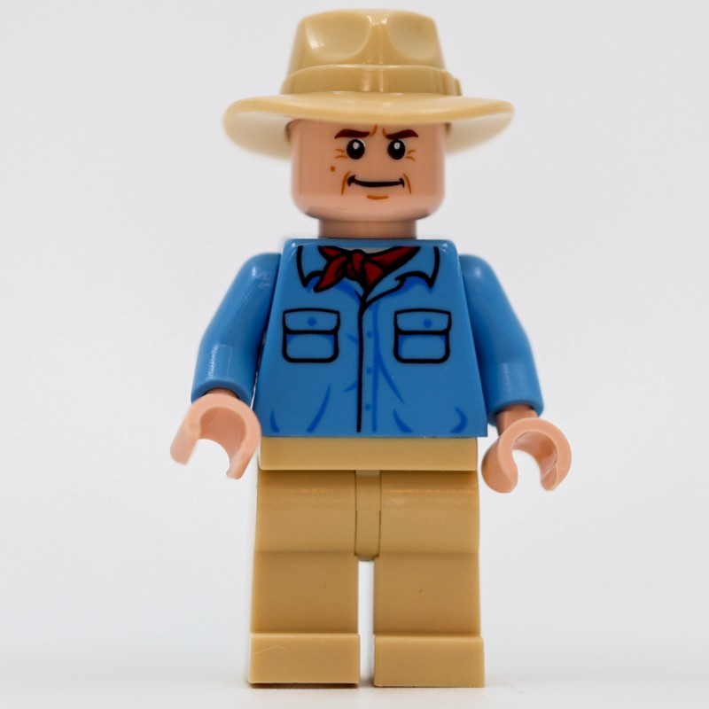 LEGO Set fig-005995 Alan Grant, Hat (3626c Head) (2019 Jurassic World ...