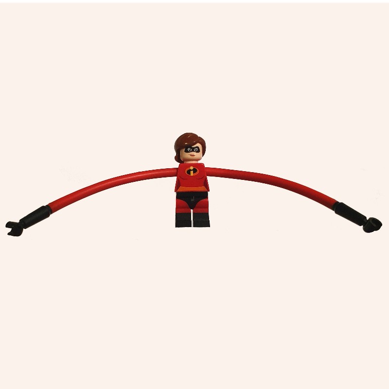 LEGO Set fig-006033 Mrs. Incredible (Elastigirl) with Long Arms ...