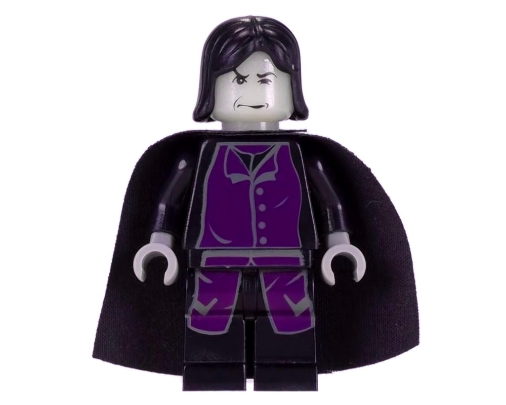LEGO Set fig-006049 Professor Severus Snape, Glow in the Dark Head ...