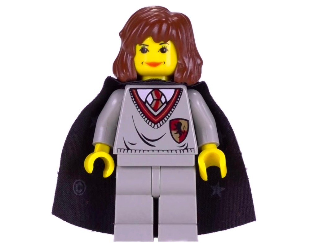 LEGO Set fig-006059 Hermione Granger, Yellow Skin, Gryffindor Sweater ...