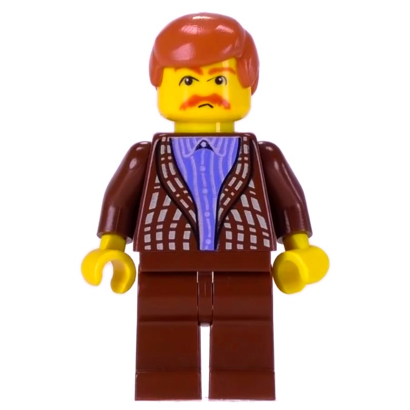 LEGO Set fig-006064 Vernon Dursley, Yellow Skin | Rebrickable - Build ...