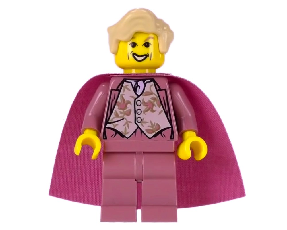 LEGO Set fig-006090 Professor Gilderoy Lockhart, Sand Red Outfit ...
